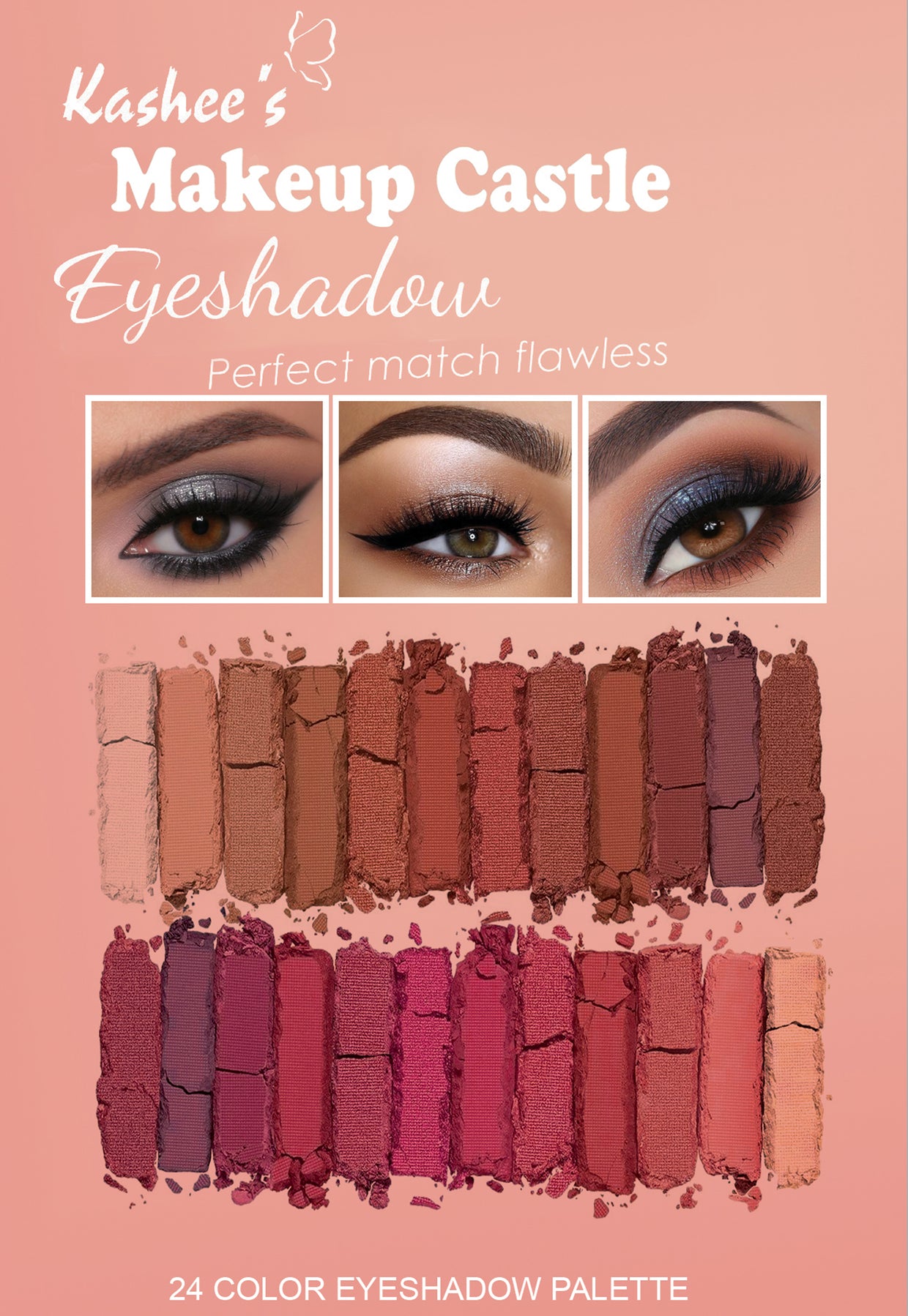 Stunning Makeup Palettes | Versatile & Pigmented | Kashees Cosmetics