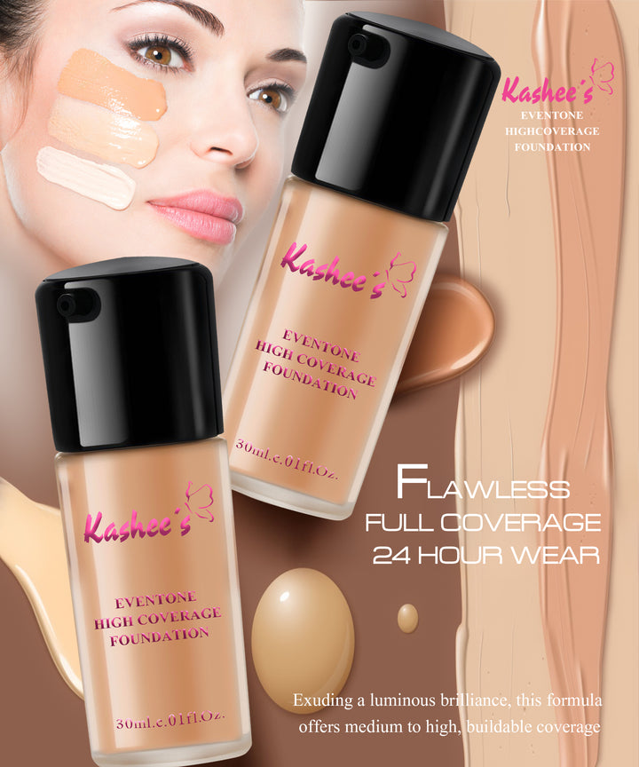 High Quality Foundations Flawless Coverage Long Lasting Kashees